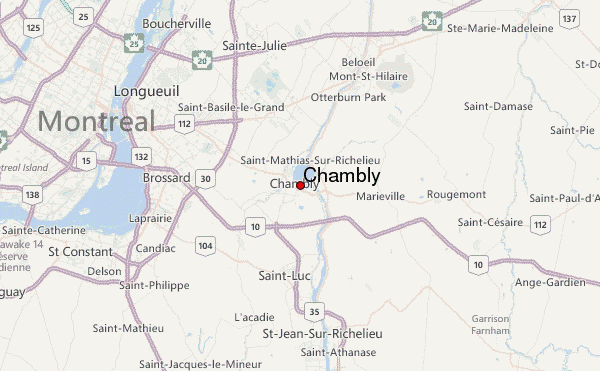 Prévisions météo pour Chambly, Canada