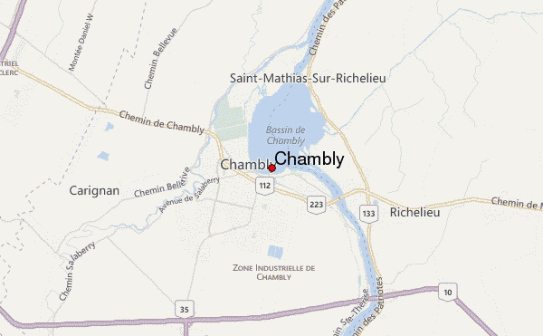 Prévisions météo pour Chambly, Canada