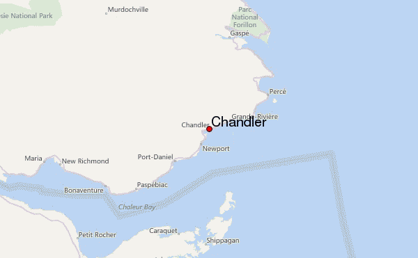 Prévisions météo pour Chandler, Canada