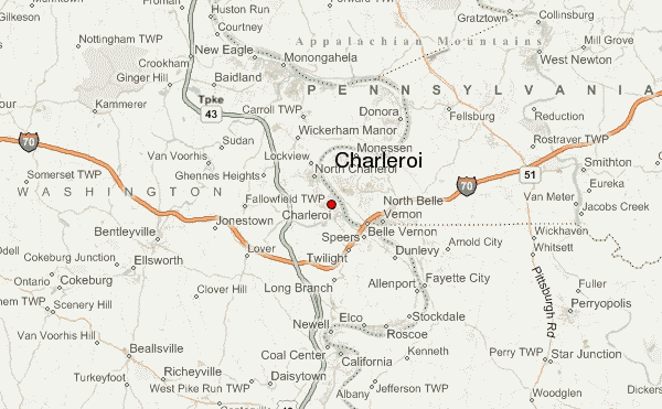 Charleroi, Pennsylvania Weather Forecast