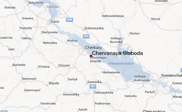 Previsión del Tiempo para Chervonaya Sloboda