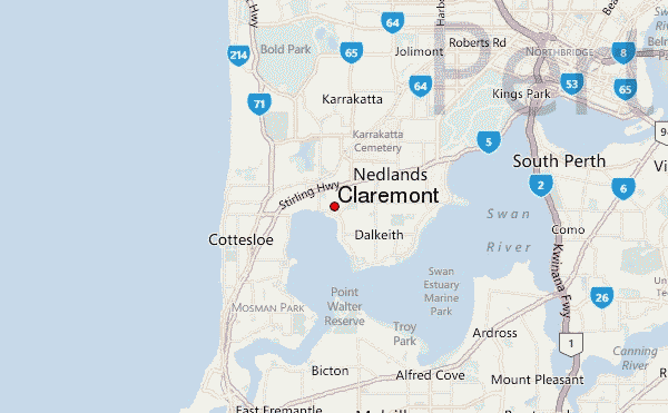 Claremont, Australia, Western Australia Weather Forecast