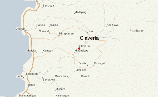 Claveria, Philippines, Northern Mindanao Weather Forecast