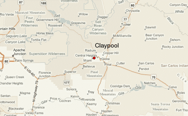 Claypool Weather Forecast