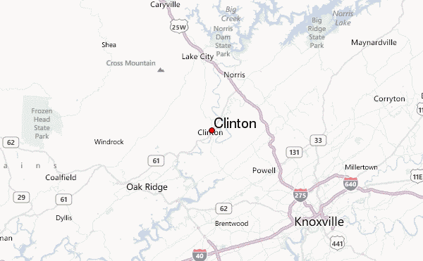 Previsión del Tiempo para Clinton, Tennessee