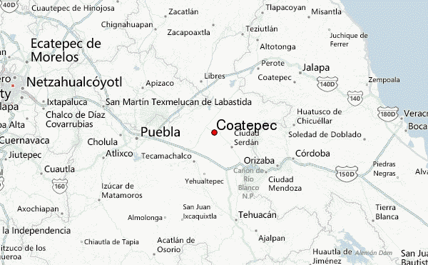 Previsión del Tiempo para Santa Maria Coatepec