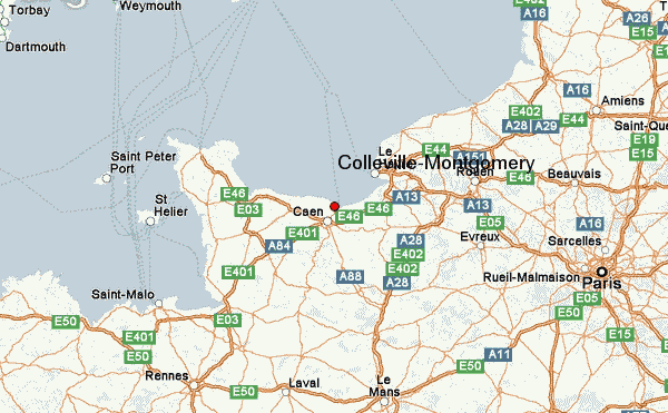 Prévisions météo pour Colleville-Montgomery