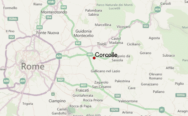 Previsión del Tiempo para Corcolle