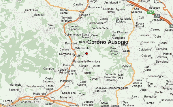 Coreno Ausonio Weather Forecast