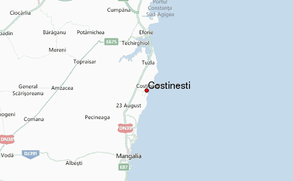 Costinesti Weersverwachting