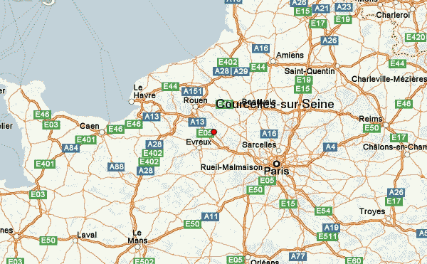 Courcelles-sur-Seine Weather Forecast