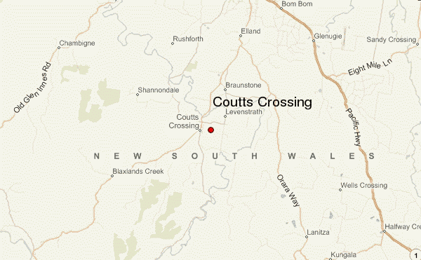 Coutts Crossing Weather Forecast
