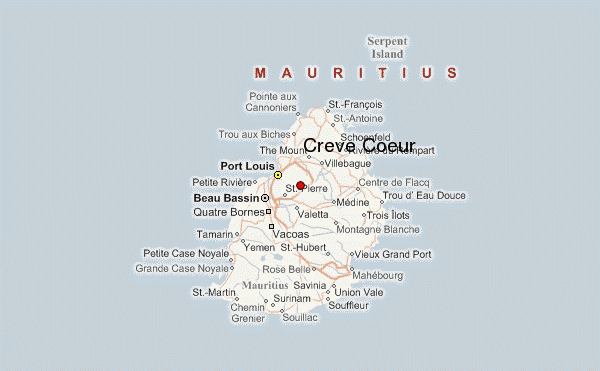 Creve Coeur, Mauritius Weather Forecast