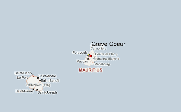 Creve Coeur, Mauritius Weather Forecast