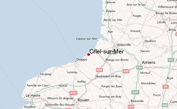 Criel-sur-Mer Weersverwachting