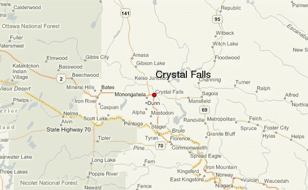 Crystal Falls Weather Forecast