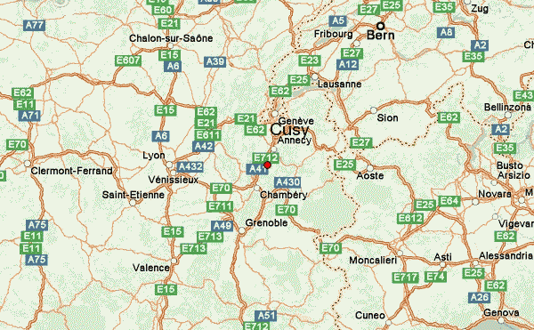 Prévisions météo pour Cusy