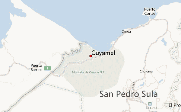 Previsión del Tiempo para Cuyamel