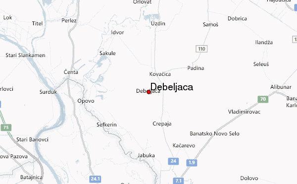 Previsión del Tiempo para Debeljaca