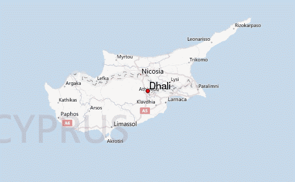 Dhali, Cyprus Weather Forecast