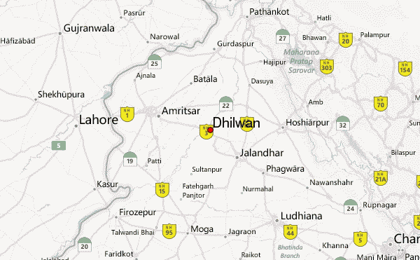 Dhilwan Weather Forecast