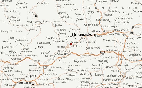 Dunnstown Weather Forecast