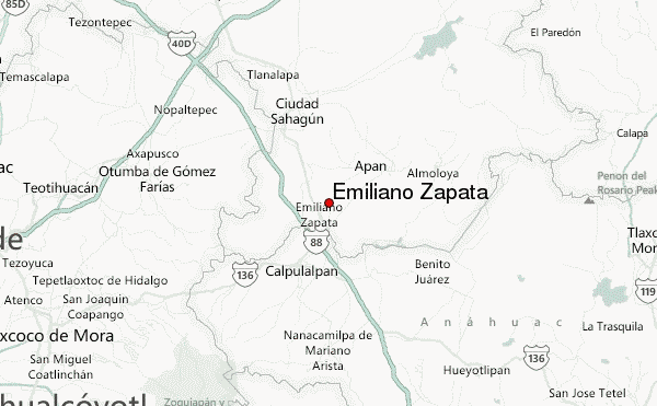 Emiliano Zapata, Mexico, Hidalgo Location Guide