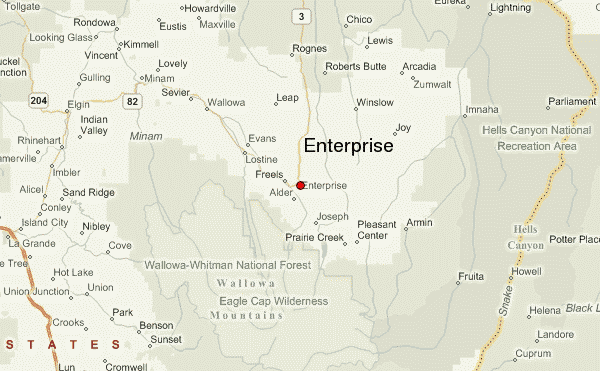 Enterprise, Oregon Weather Forecast