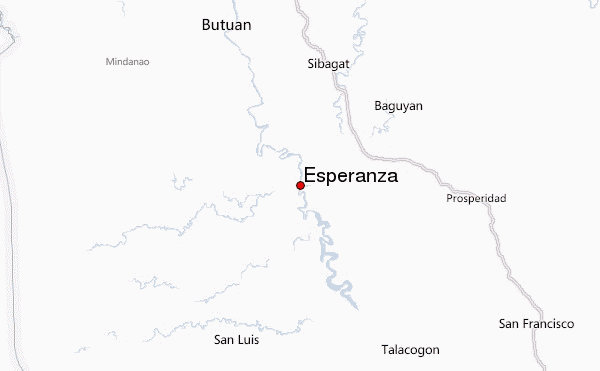Esperanza, Philippines Weather Forecast