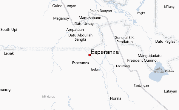 Esperanza, Philippines, Soccsksargen Weather Forecast