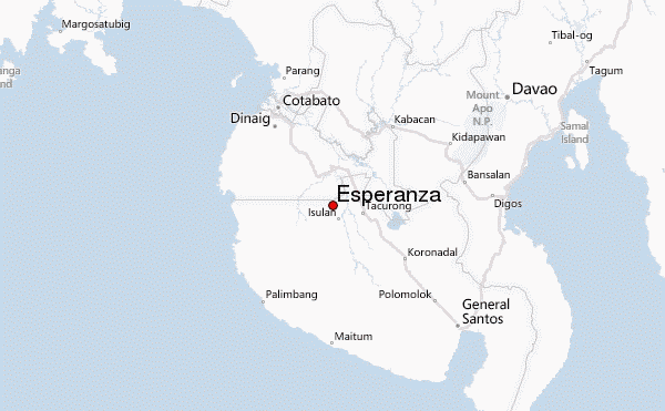 Esperanza, Philippines, Soccsksargen Weather Forecast