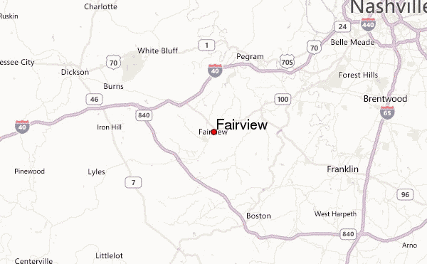 Previsión del Tiempo para Fairview, Tennessee