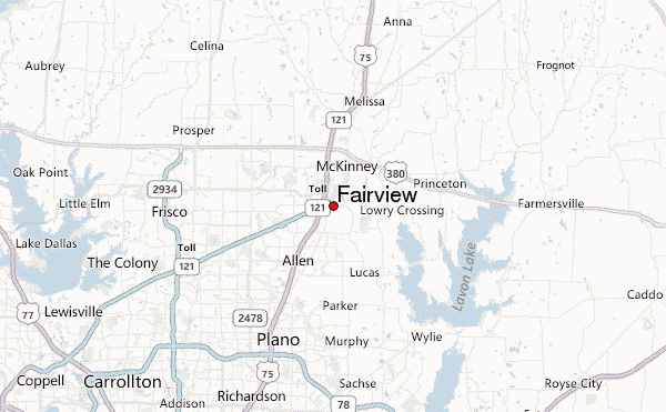 Previsión del Tiempo para Fairview, Texas