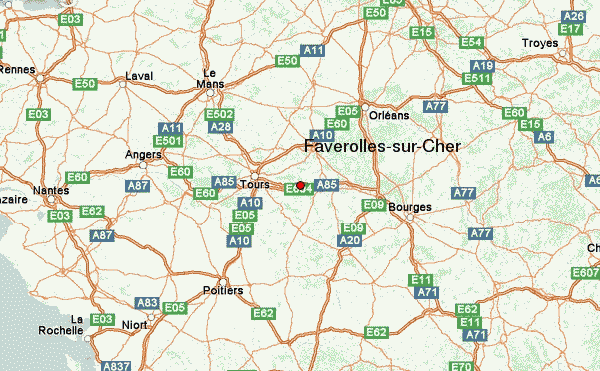 Faverolles-sur-Cher Weather Forecast