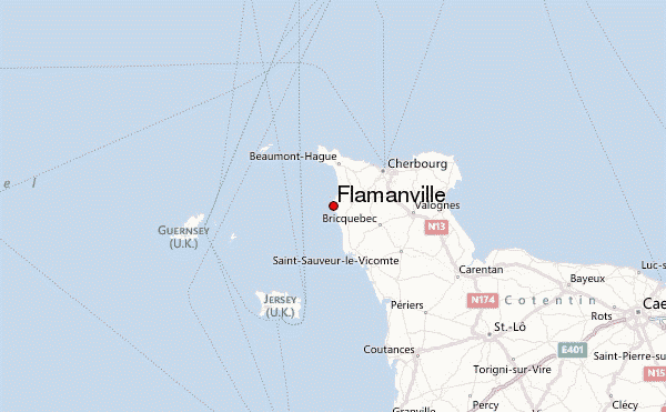 Prévisions météo pour Flamanville