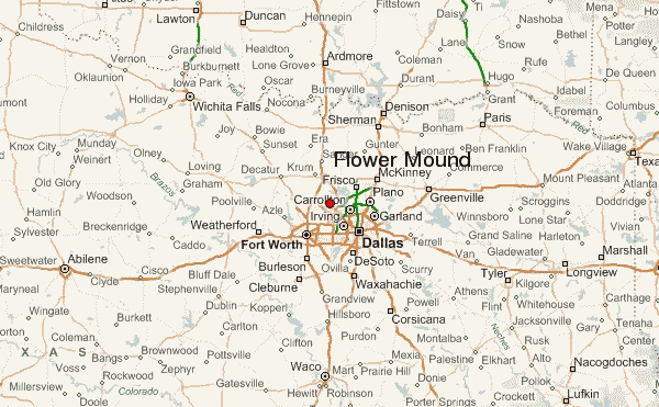 Flower Mound Tx Map With Street Names Best Flower Site