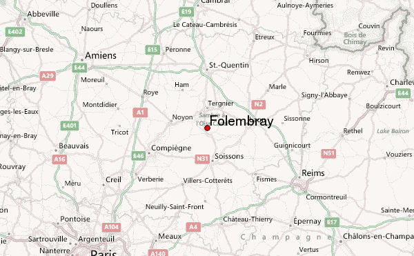 Folembray Weather Forecast