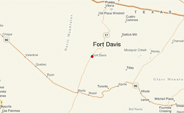 Fort Davis Weather Forecast
