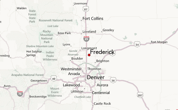 Frederick, Colorado Weather Forecast