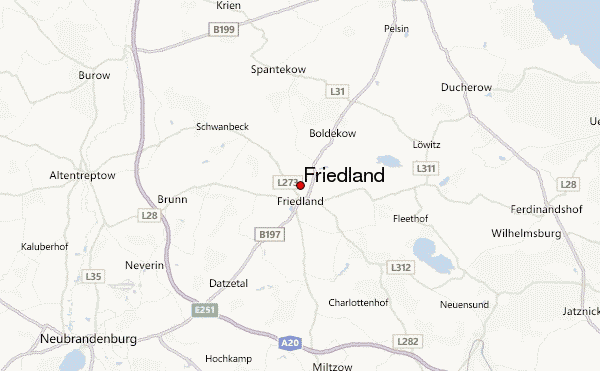 Friedland, Germany Weather Forecast