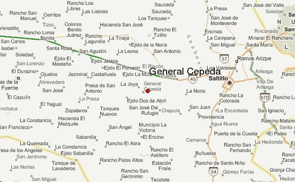 Previsión del Tiempo para General Cepeda