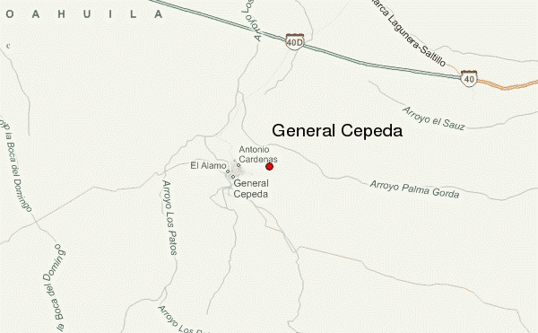 Previsión del Tiempo para General Cepeda