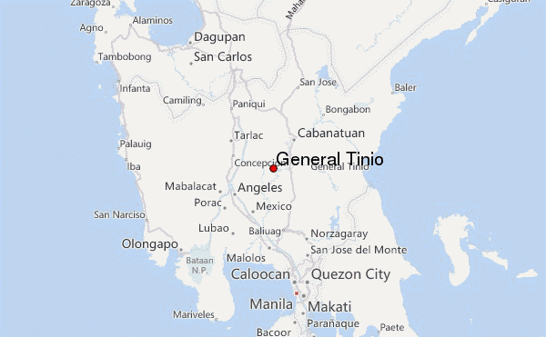 General Tinio, Philippines Weather Forecast