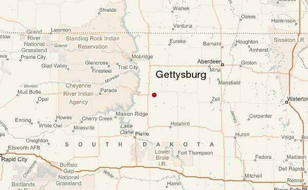 Gettysburg, South Dakota Weather Forecast