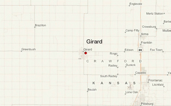 Girard, Kansas Weather Forecast