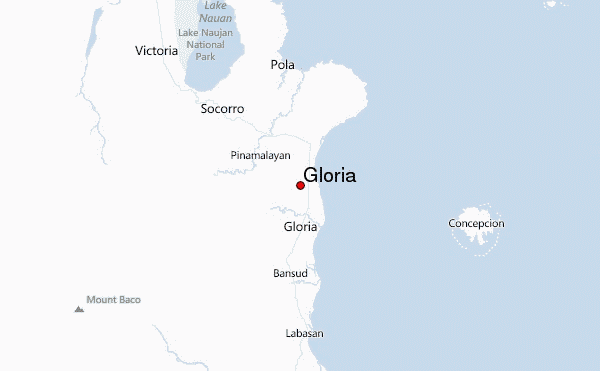Gloria Weather Forecast