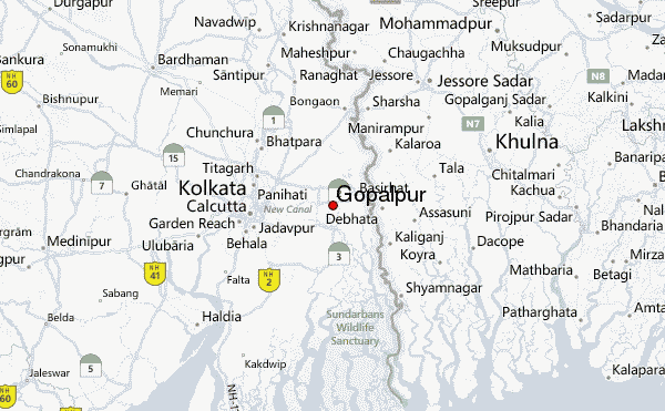 Prévisions météo pour Gopalpur, Inde