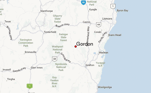 Gordon Weather Forecast
