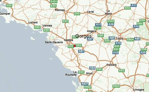 Gorges Weather Forecast