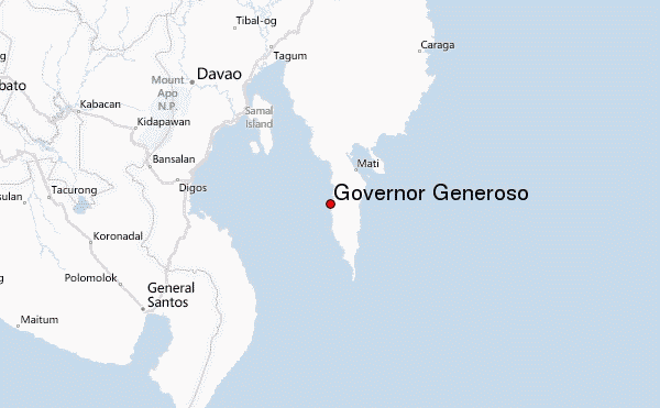 Governor Generoso Weather Forecast